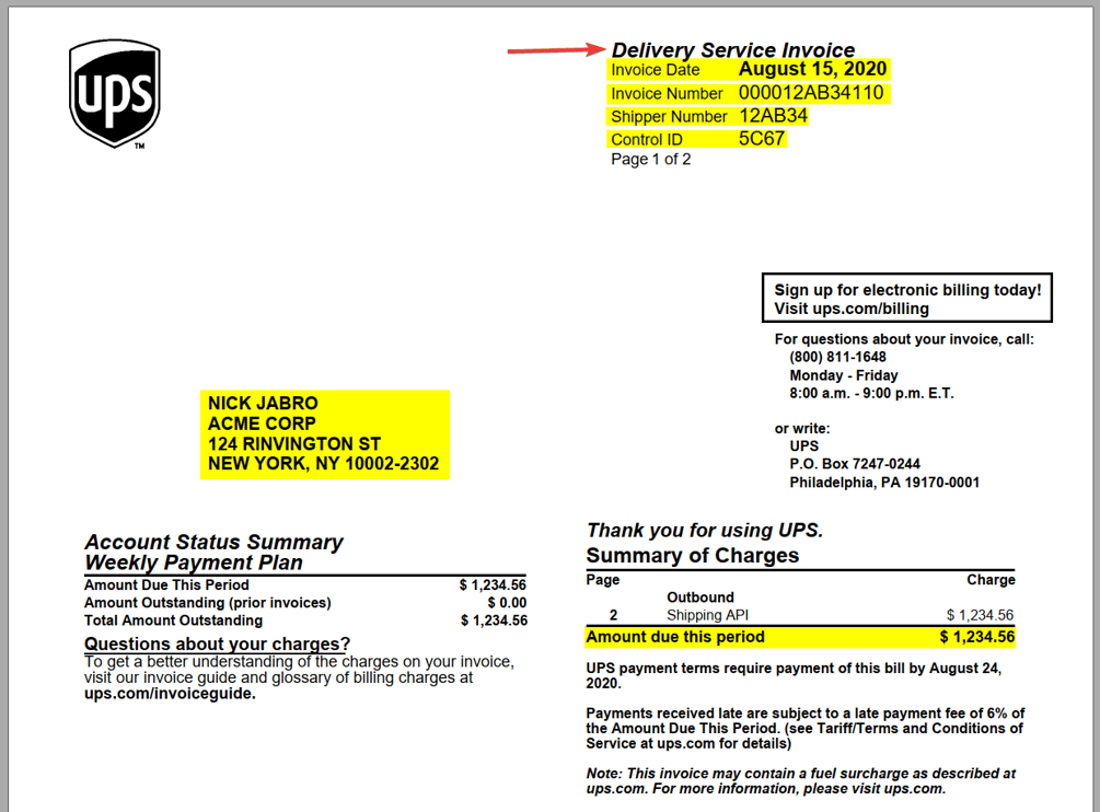 Where do I find the AIA (Account Invoice Authentication) information ...